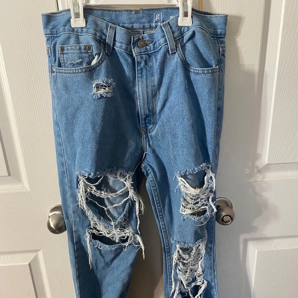 Jeans | George Ripped Frontback Boyfriend Jeans | Poshmark